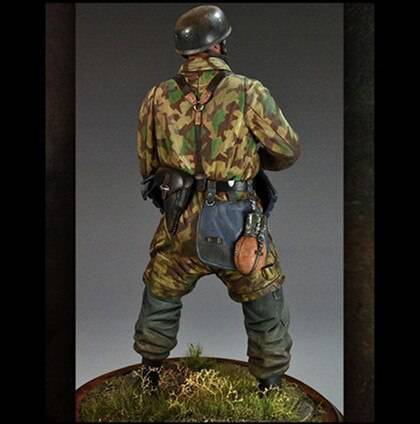 1/9 200mm Resin Model Kit German Soldier Infantryman WW2 Unpainted ...