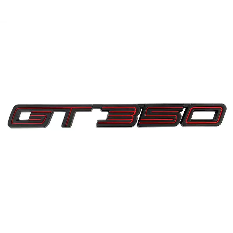 3D GT350 GT 350 Letter Logo Car Stickers and Decals For Shelby GT500 ...