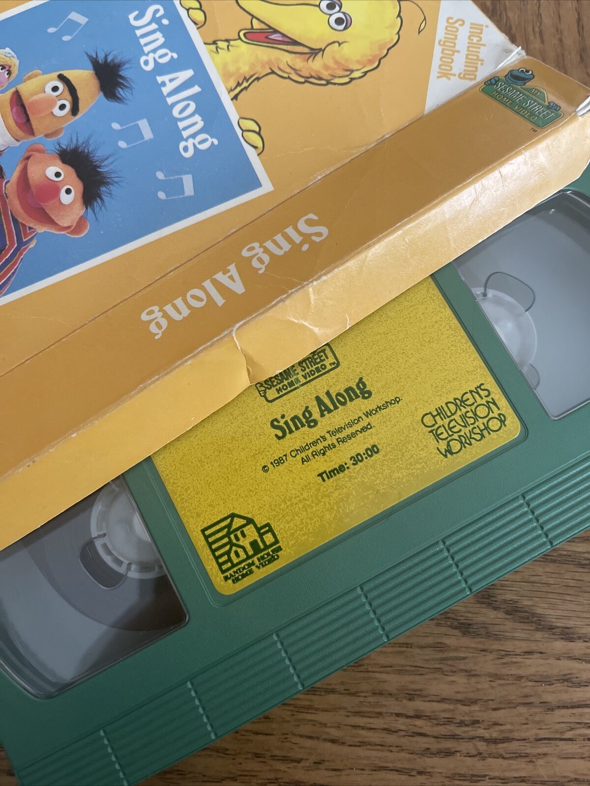 Sesame Street Sing Along VHS - VHS Tapes