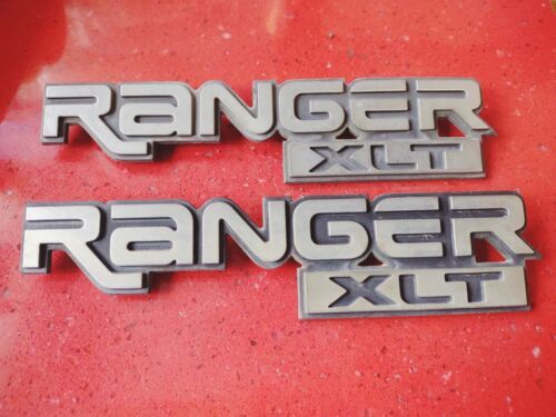 Ford Ranger XLT emblem badge decal logo fender tailgate OEM Factory ...