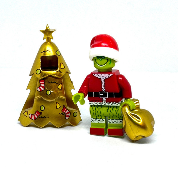 Minifigure The Grinch And Christmas Tree Bulk Block LEGO R Minifigures Minifigure The Grinch And Christmas Tree Bulk Block LEGO R Minifigures