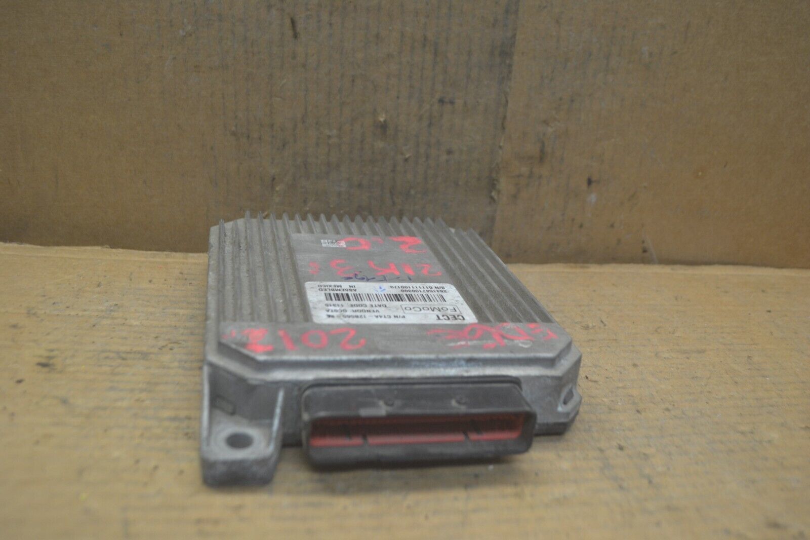 2012 Ford Edge Transmission Control Unit TCU CT4A12B565CE Module 606 ...