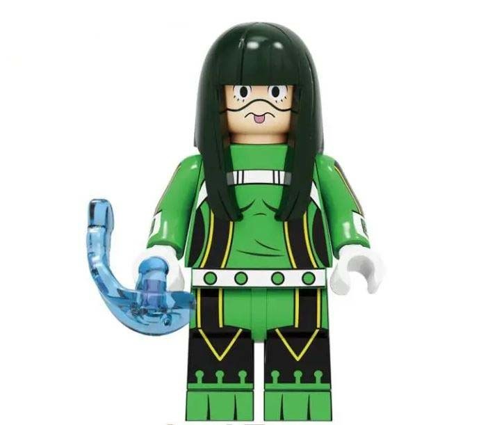 YY Minifigure Building Custom Asui Tsuyu My Hero Academia Cartoon TV ...