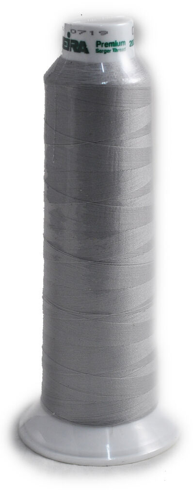 Madeira Poly Lite Grey 2000YD Serger Thread 91288100 - Sewing Thread