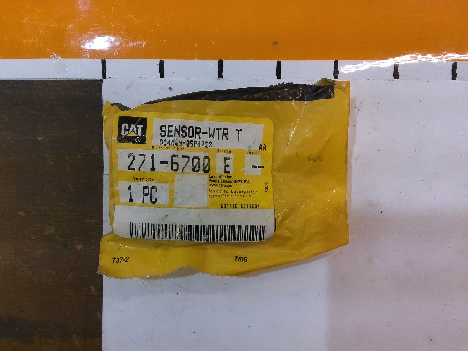 CAT TEMP SWITCH COOLANT WTR T 271-6700 - Other