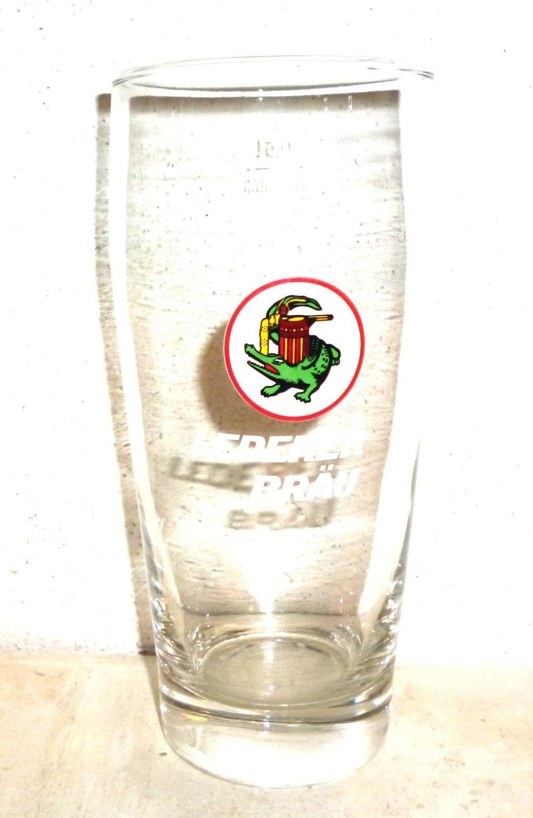 Lederer Brau Nuremberg Furth 0.5L German Beer Glass - Germany