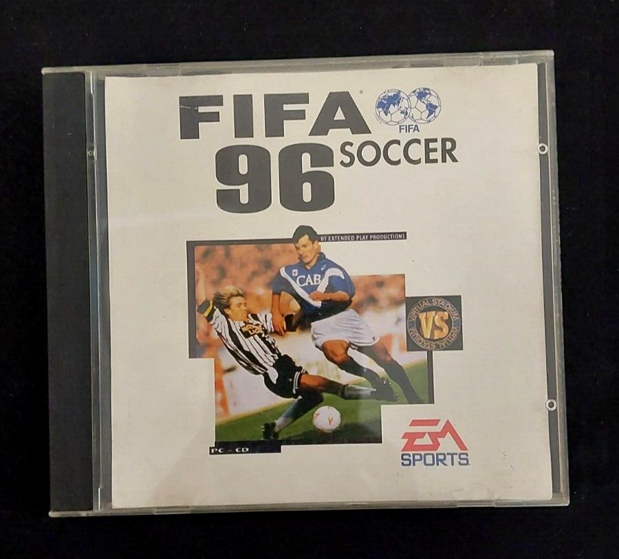 CD Original Fifa 96 Soccer EA Sports PC - RARE - CDs