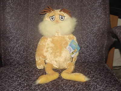 16" Dr Seuss LORAX Plush Toy With Tags By Kohl's Cares For Kids ...