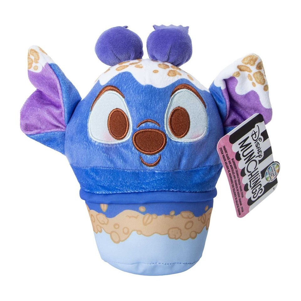 Squeeze-a-Munch Scented Blueberry Crumble Frozen Yogurt Stitch Plush ...