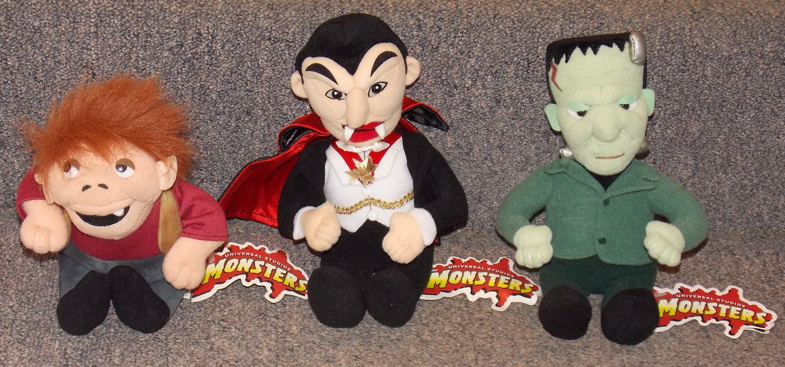 1999 Universal Monsters Dracula Frankenstein and Hunchback of Notre ...