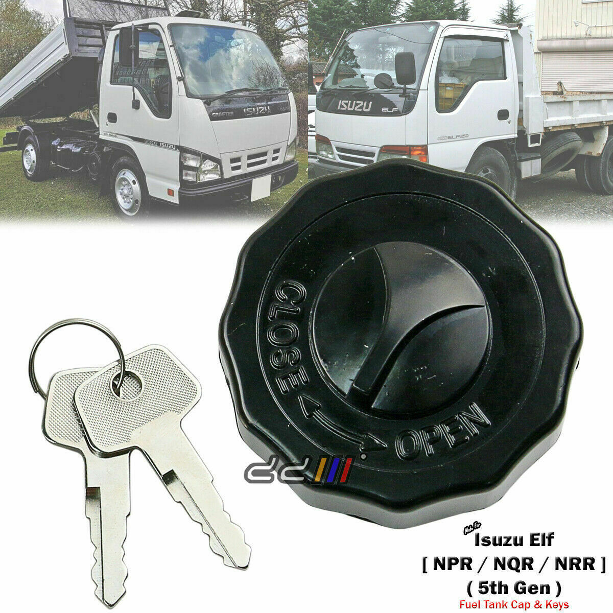 Fuel Tank Cap w Lock & Key Isuzu Elf NPR NQR and 50 similar items