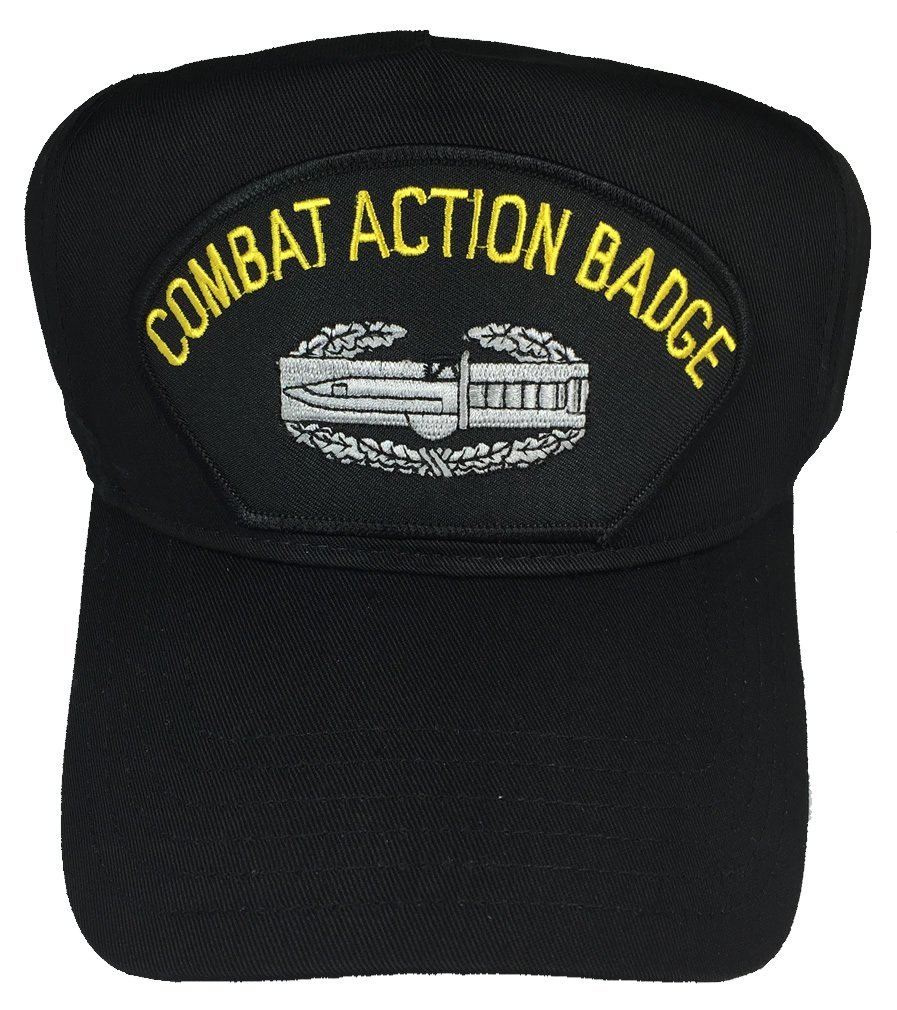 U.S. Army Combat Action Badge W/CAB HAT - Black - Veteran Owned ...