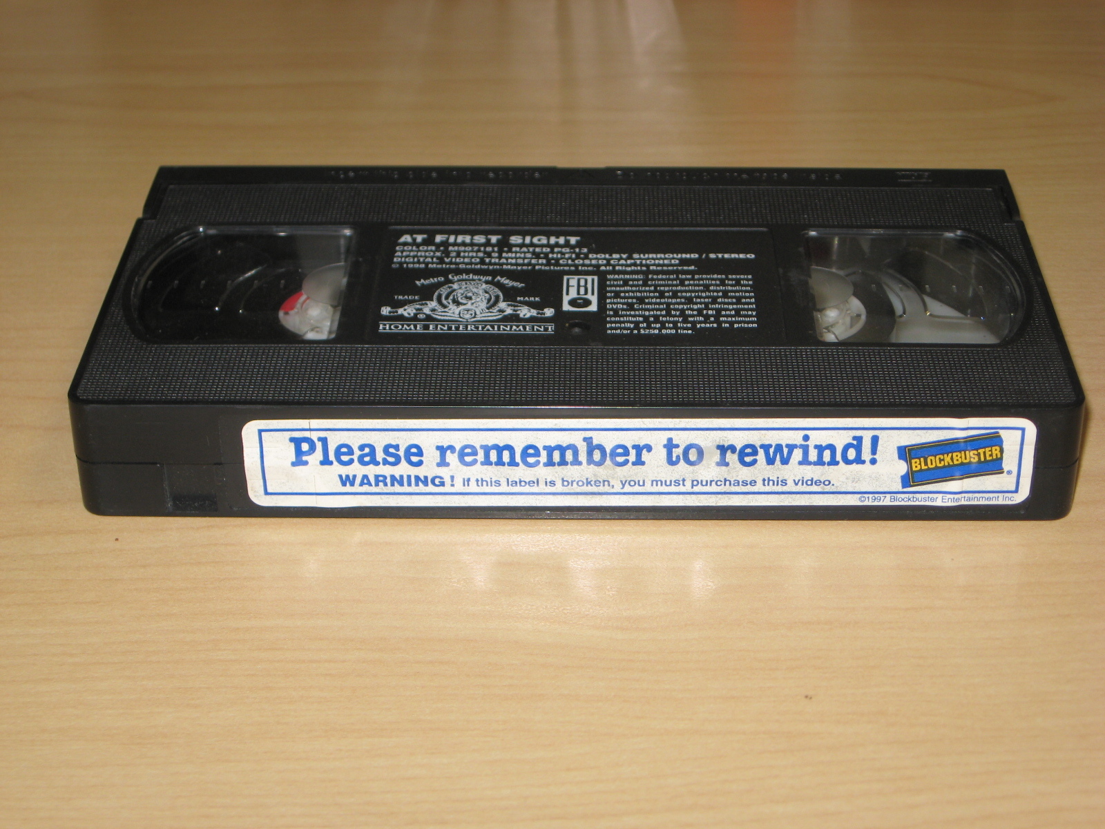 At First Sight VHS Tape - VHS Tapes