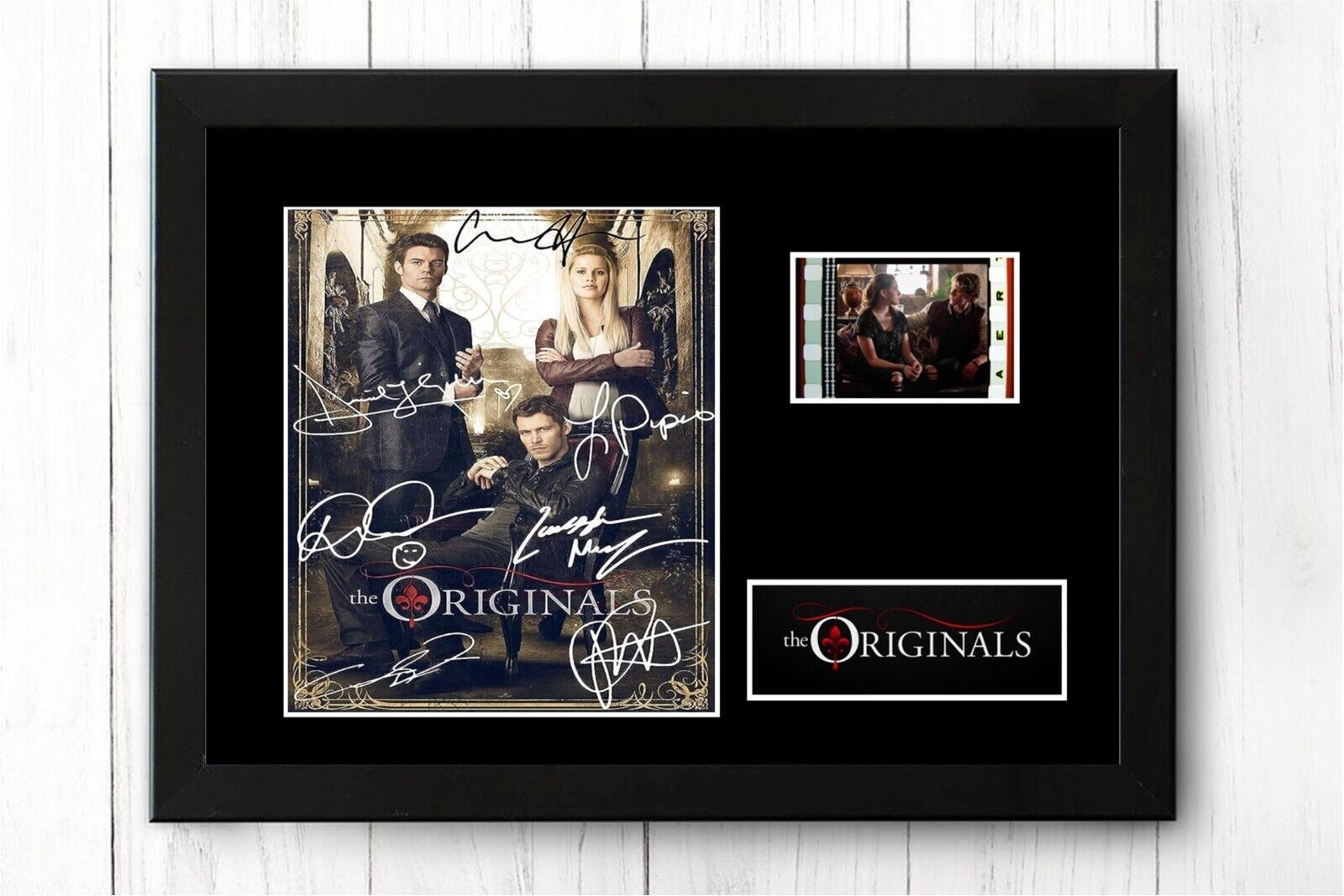 The Originals Framed Film Cell Display Stunning Signed - Mounted