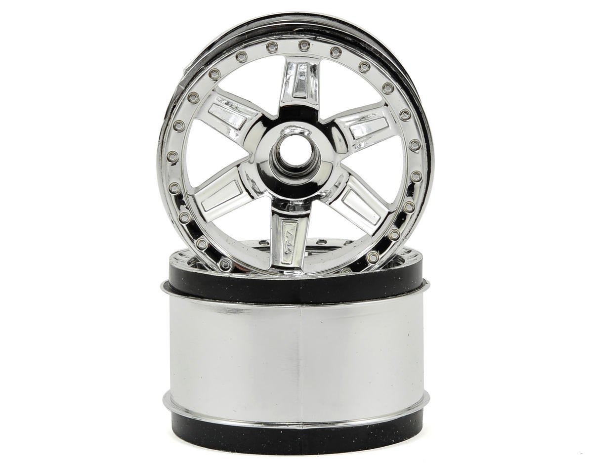 Pro-Line Racing 272801 Desperado 2.8 Chrome Front Wheels Traxxas Style ...