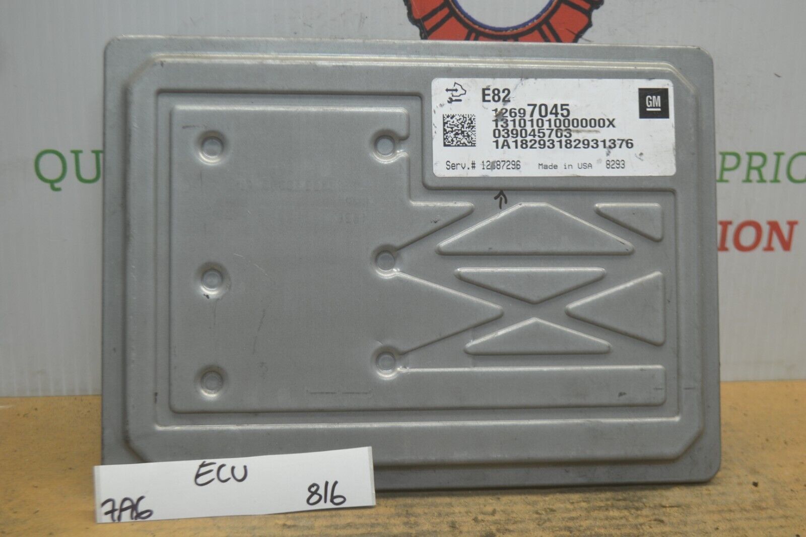 2017-19 Chevrolet Camaro 3.6L Engine Control Unit ECU 12687296 Module ...