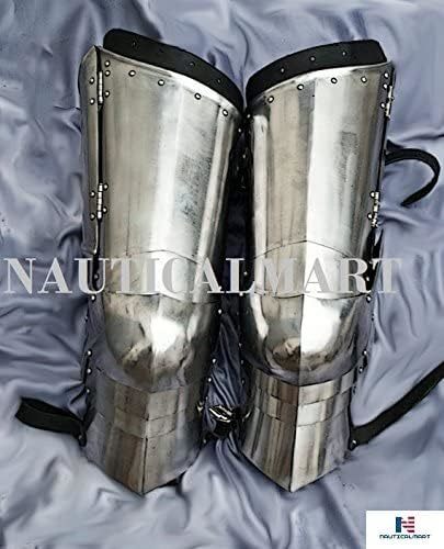 SCA Combat Leg Armor, Plate Legs, cuisses with poleyns - Armor & Shields