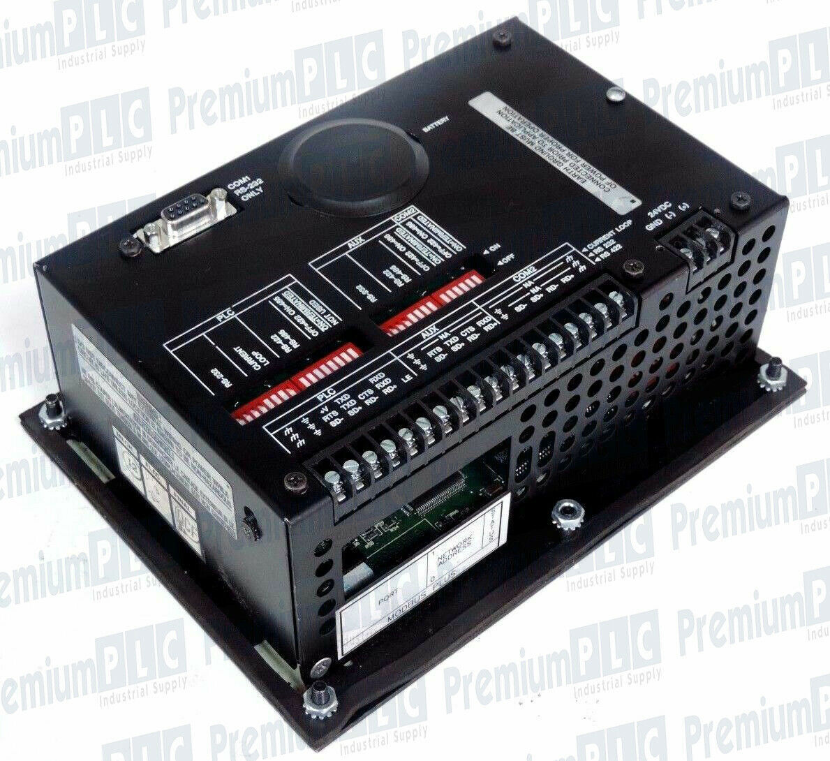 AVG UTICOR 100G-5L1R4 POWER GRAPHIC INTERFACE PANEL REV B1 24VDC 100G5L1R4 - HMI & Open ...