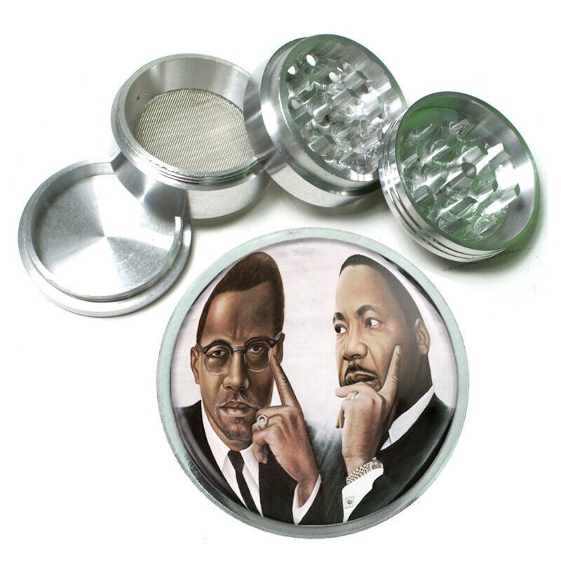 Martin Luther King Jr. D8 Aluminum Grinder 63mm 4 Piece Hand Mueller ...