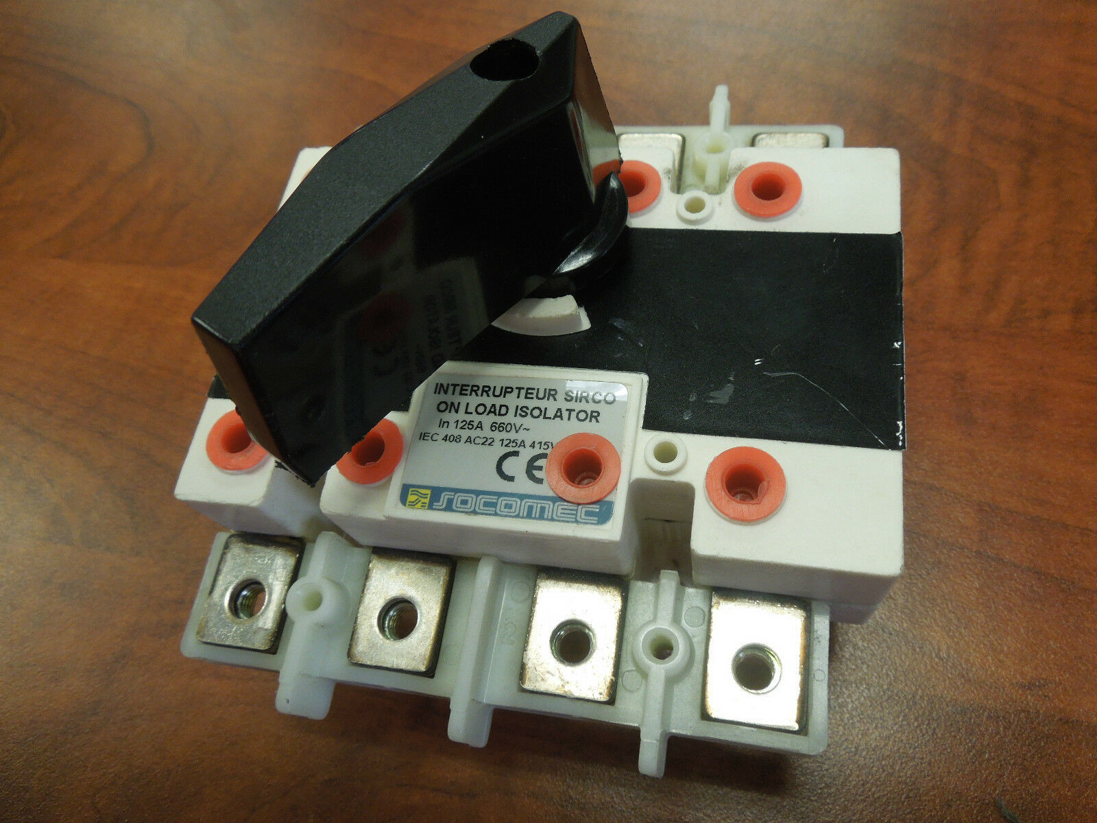 Socomec Sirco 125A 660V On Load Isolator Non-Fused Switch - Switch ...