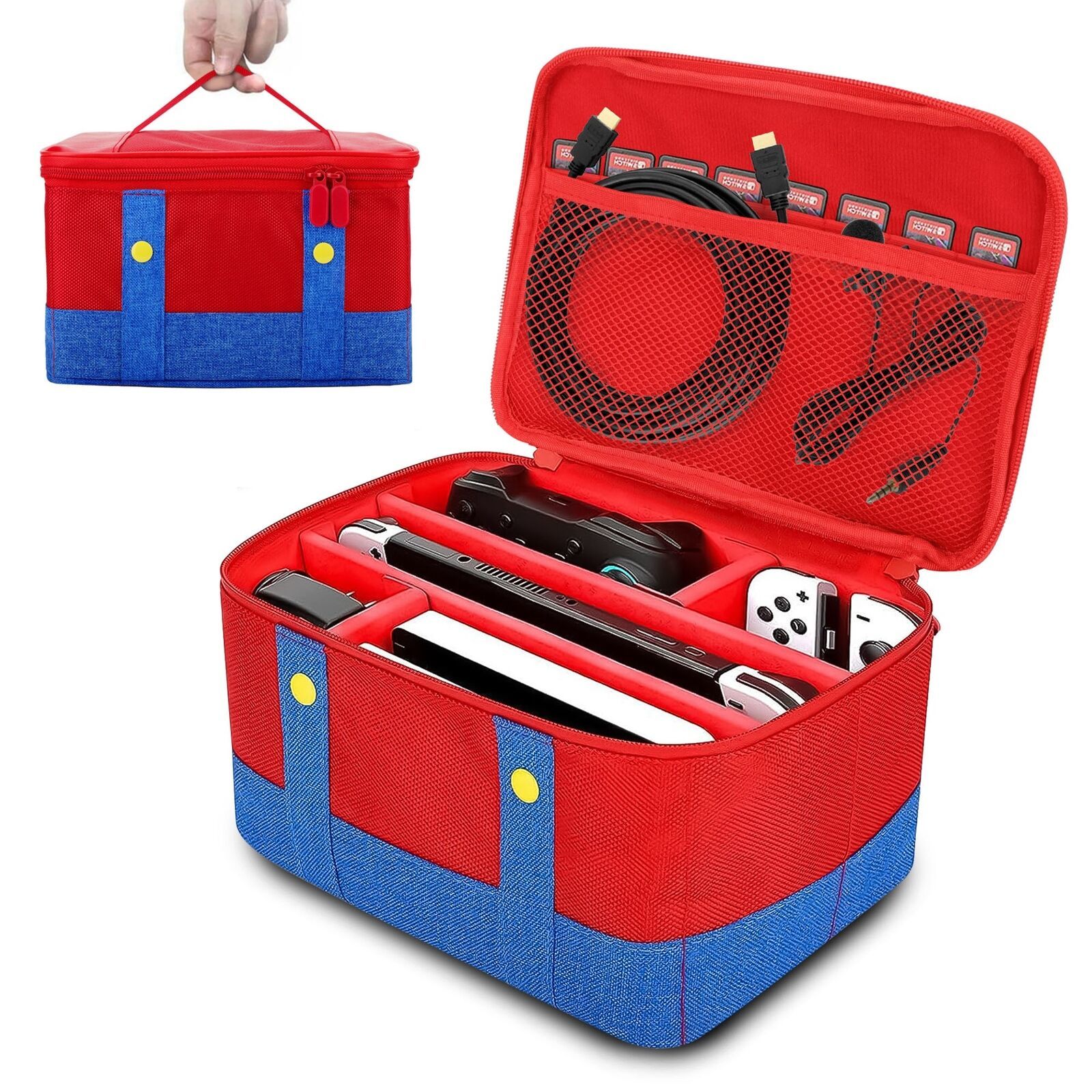 For Nintendo Switch OLED Console Storage Case Carrying Cover Portable ...