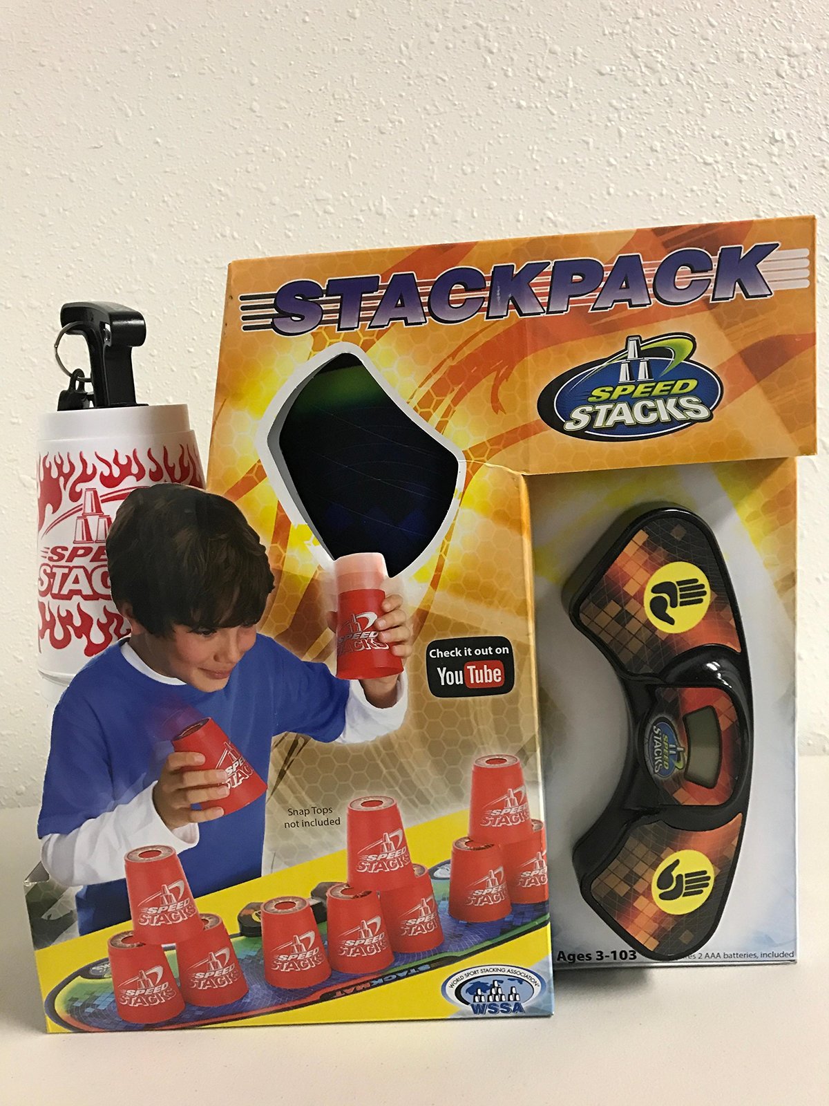 Speed Stacks 12 White Flame Competitor 4" Cups - Games