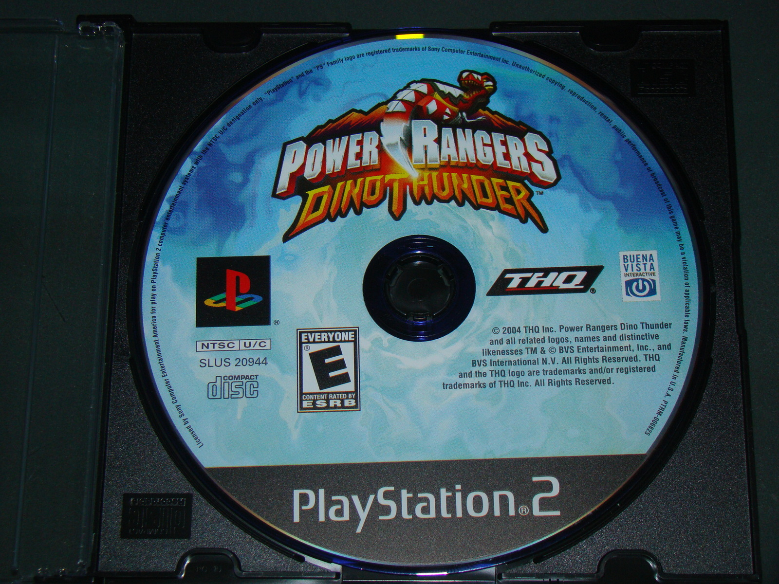 Playstation 2 - POWER RANGERS DINO THUNDER (Game Only) - Video Games