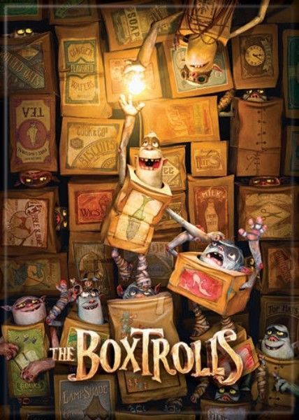 The BoxTrolls Animated Movie Basement Full Image Refrigerator Magnet ...