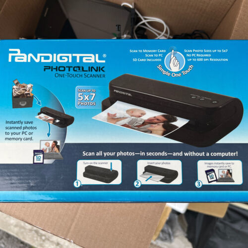 Pandigital PhotoLink One-Touch Scanner PANSCN02 No PC Required Simple ...