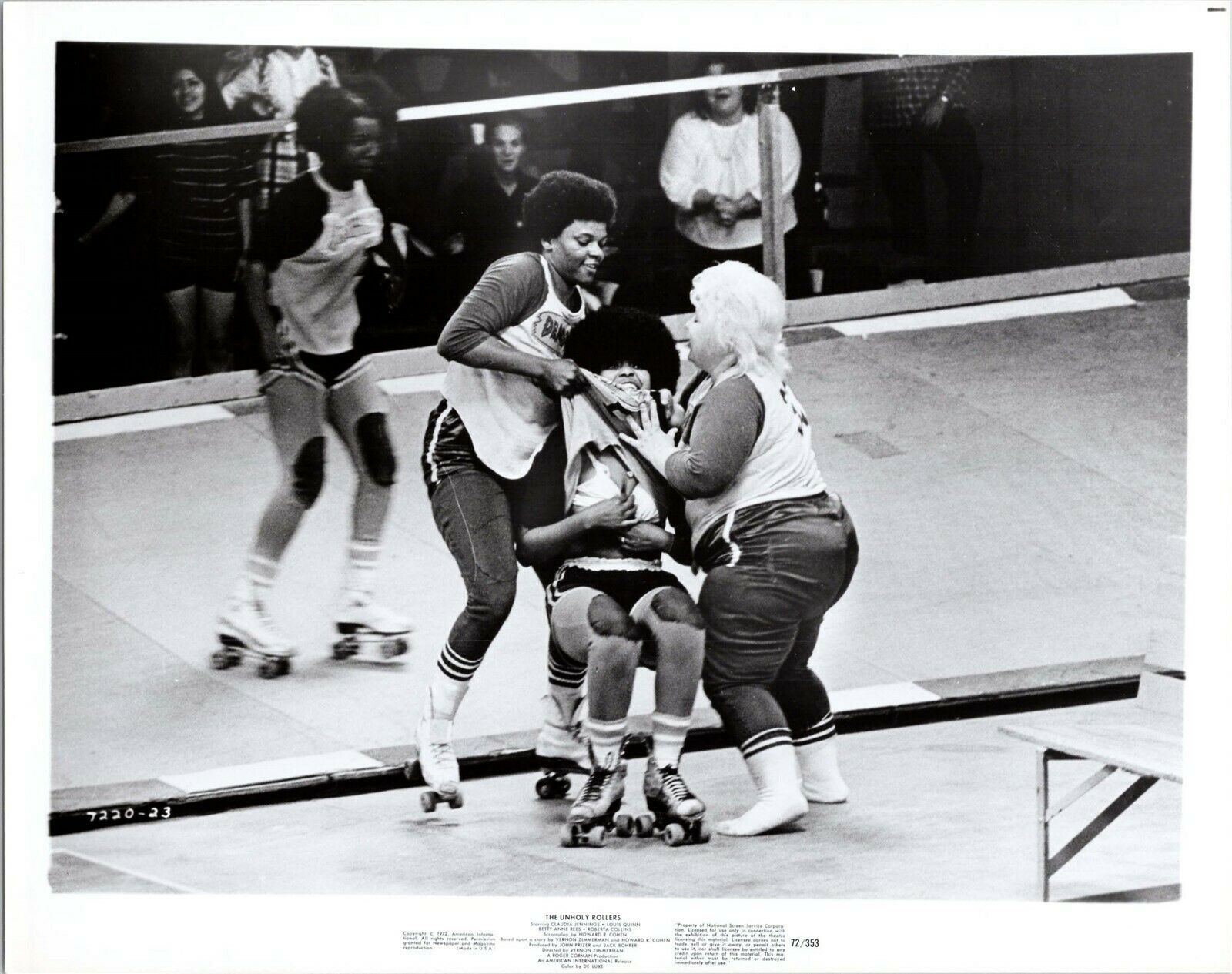 Unholy Rollers 1972 Roger Corman original 8x10 photo Betty Ann Rees ...