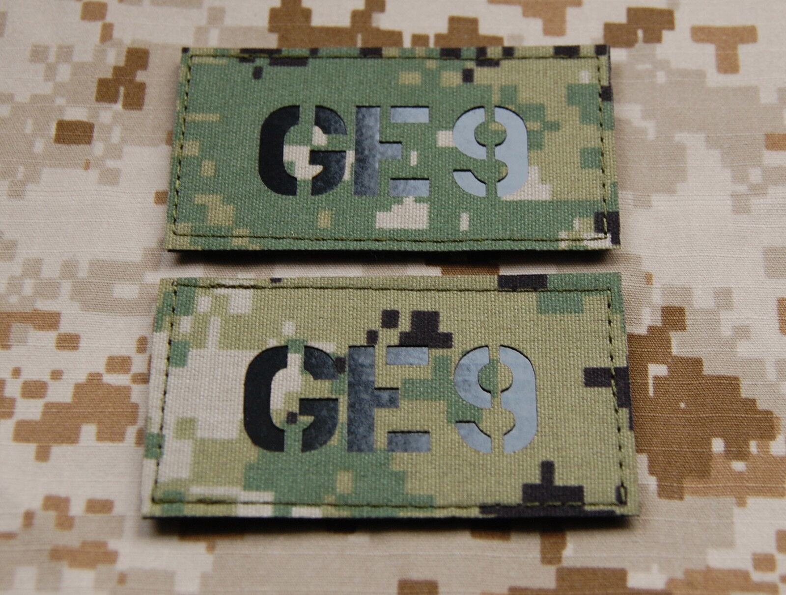 Infrared AOR2 Call Sign Patch Set - GE9 SEAL NSWDG DEVGRU ST6 Zero Dark ...