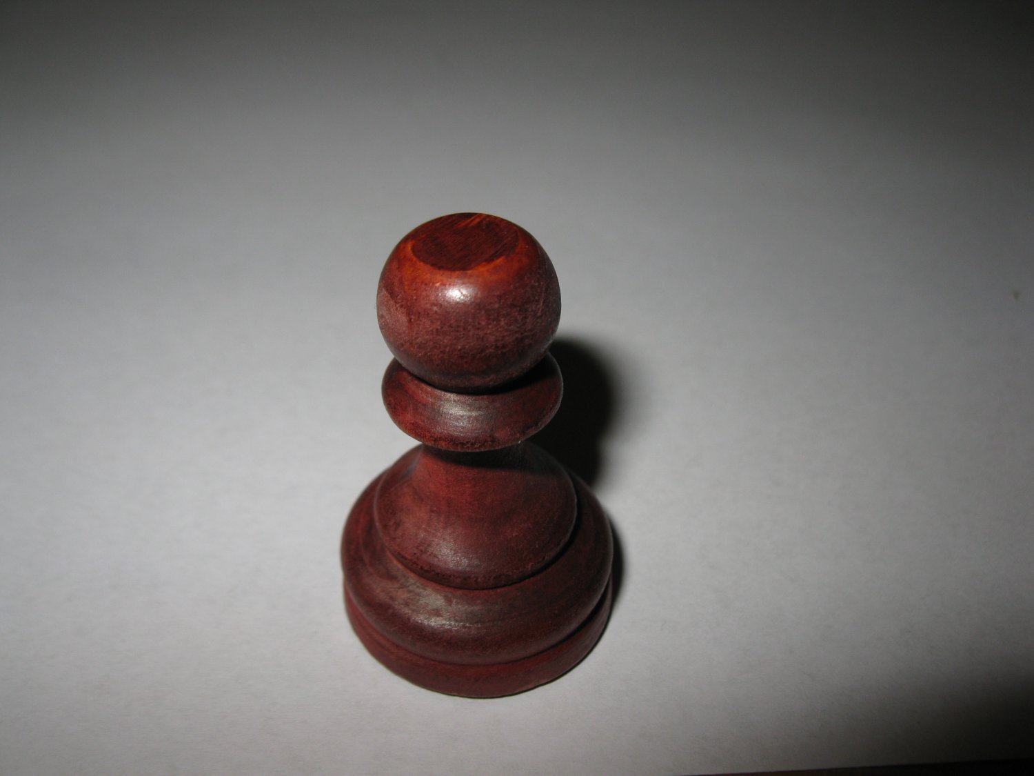 1967 Bar-Zim Classic Chess Board Game Piece: Maroon Pawn,Wooden Stauton ...
