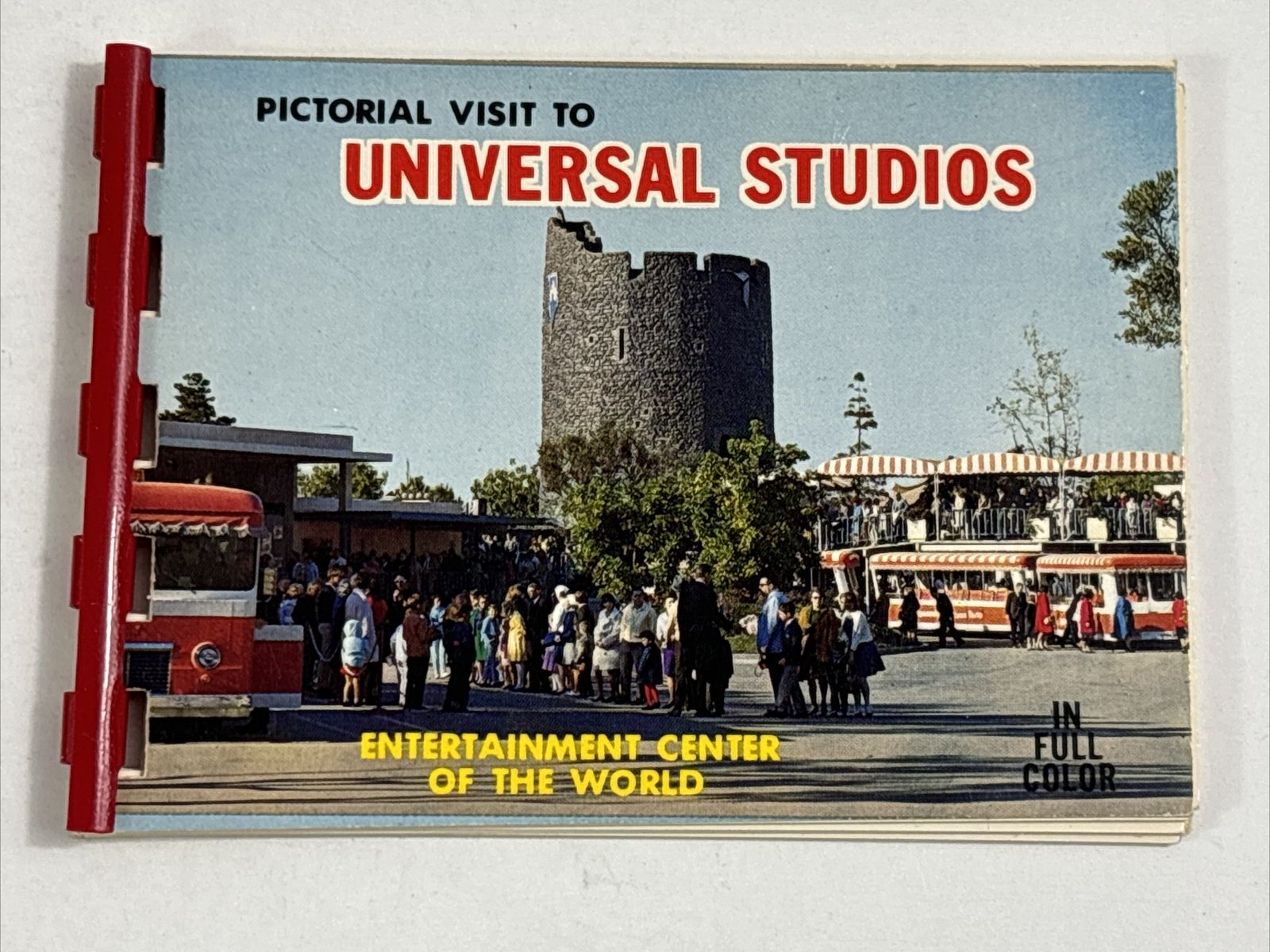 1968 Universal Studios in full color the Phantom Stuntmen Dressing Room ...