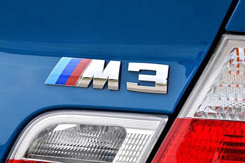 BMW M3 Chrome Rear Boot Badge Emblem E90 E92 E93 - Emblems