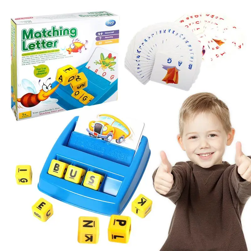 Read Spelling Learning Toy Matching Letter Game Words For Kids Word ...