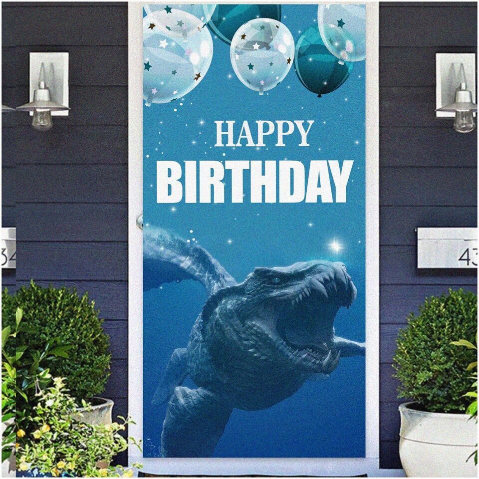 UnderSea Monster Safari: Mosasaurus Dinosaur Photo Booth Props ...