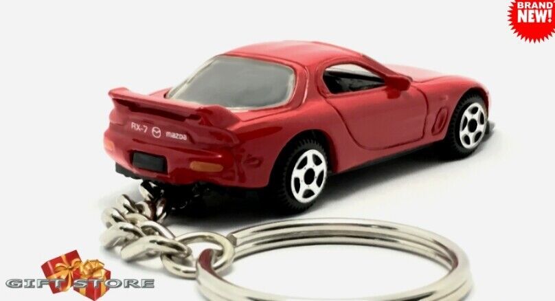 RARE HTF KEY CHAIN RED MAZDA RX7 FD JAPAN DRIFT CAR CUSTOM GREAT GIFT ...