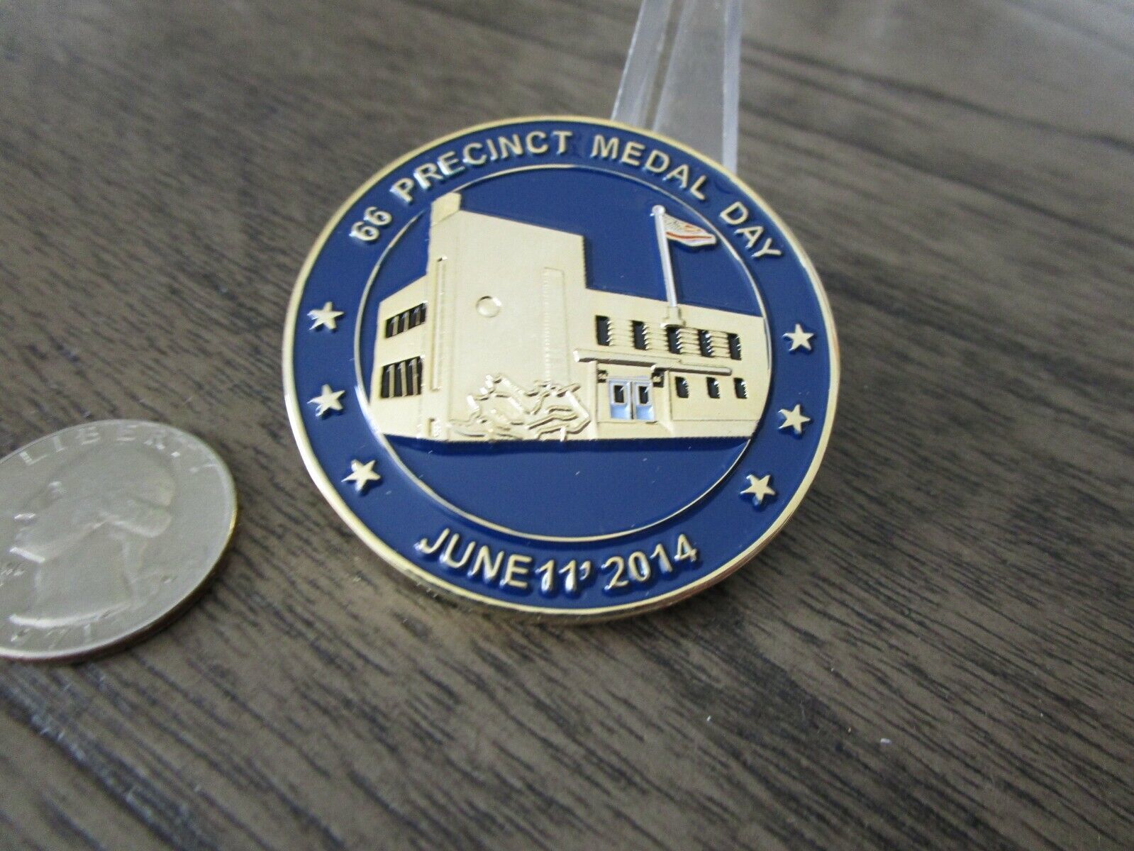 NYPD 66th Precinct Medal Day Challenge Coin #737G - Challenge Coins