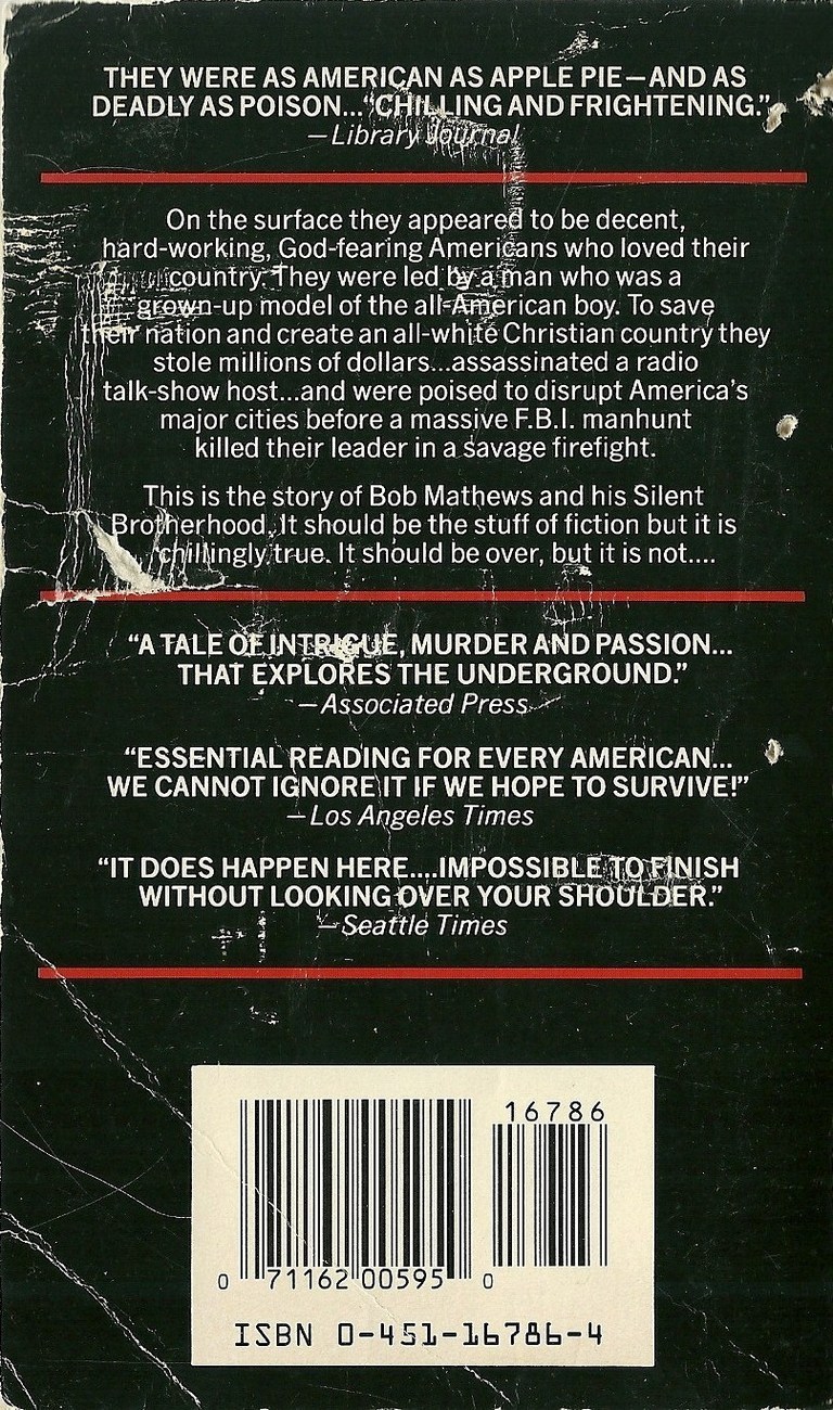 Silent Brotherhood by Kevin Flynn and Gary Gerhardt Paperback Book ...