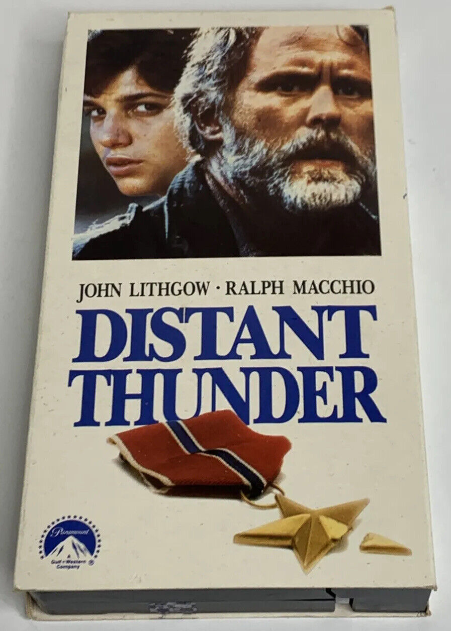 Distant Thunder VHS John Lithgow, Ralph Macchio, Kerrie Keane Video ...