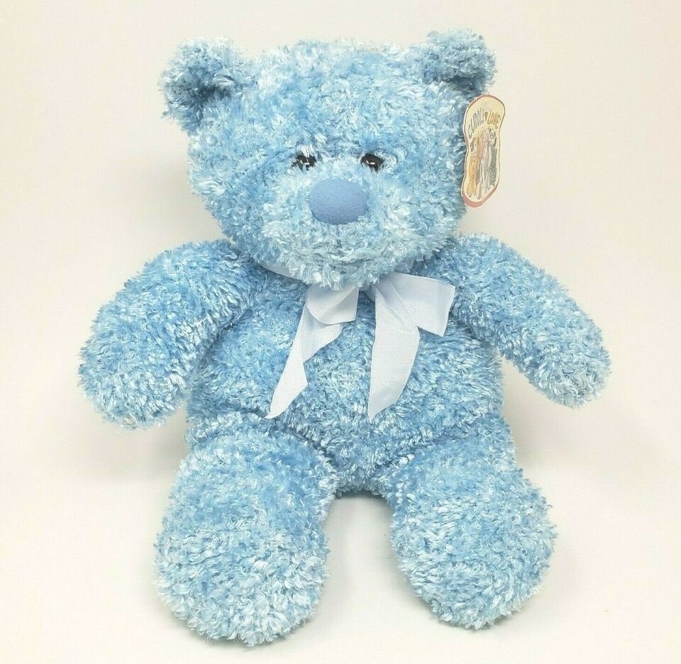 12" TRI RUSS BABY BLUE TEDDY BEAR CUDDLE ZONE TARGET STUFFED ANIMAL PLUSH TOY - Other