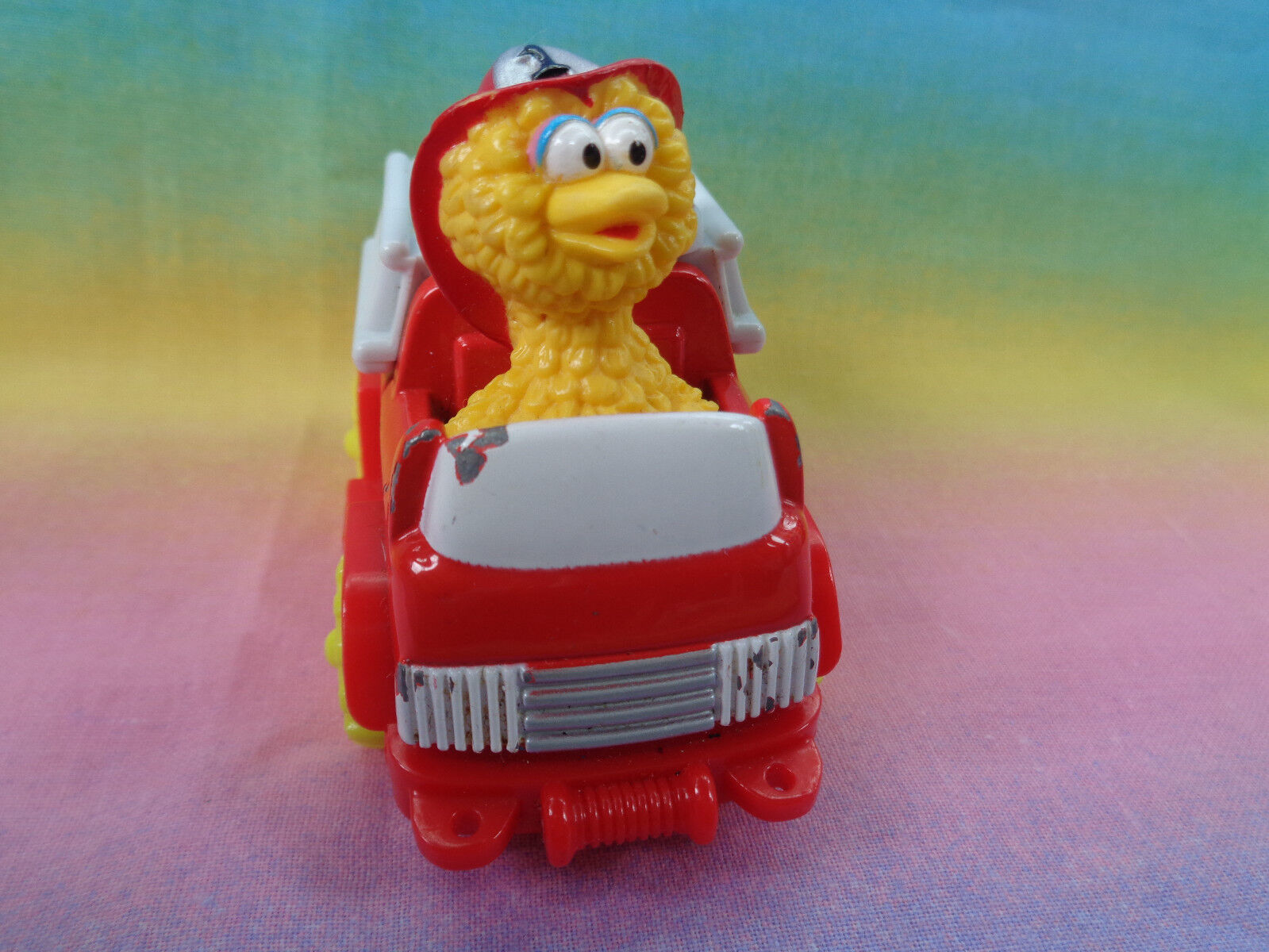 2005 Mattel Sesame Street Muppets Die Cast Big Bird Fire Truck - as is ...