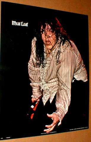 MEATLOAF 1970's Poster #2028 Marathon Graphics #2 - Music Memorabilia