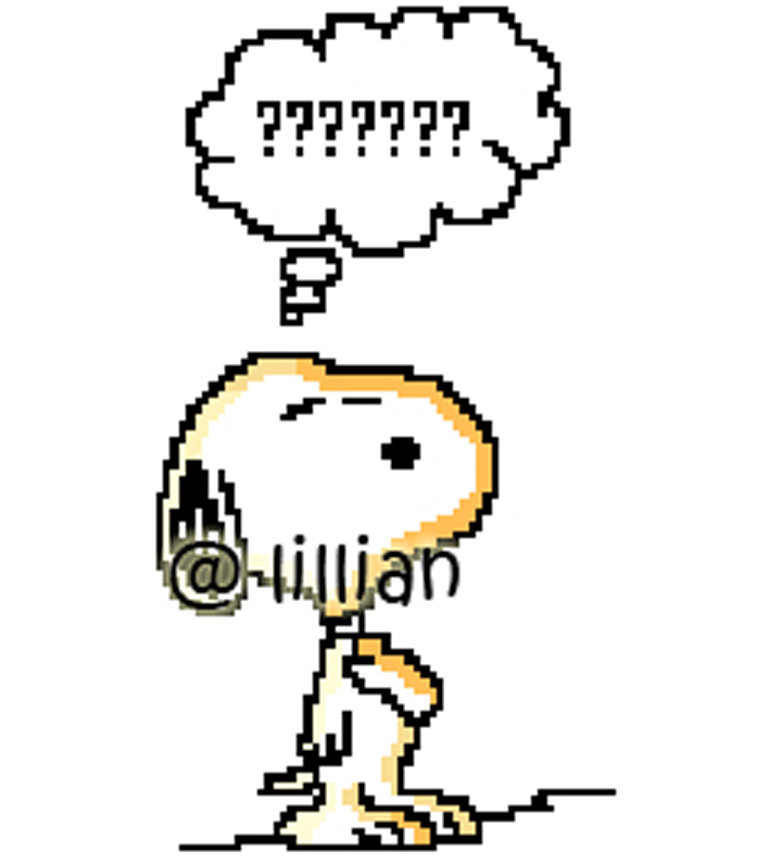 SNOOPY with QUESTION MARKS Cross Stitch Pattern - Hand Embr Patterns ...