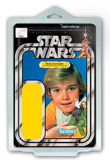 Custom Star Wars Vintage style 12-back Ricky Schroder - 1979 Dewback ...