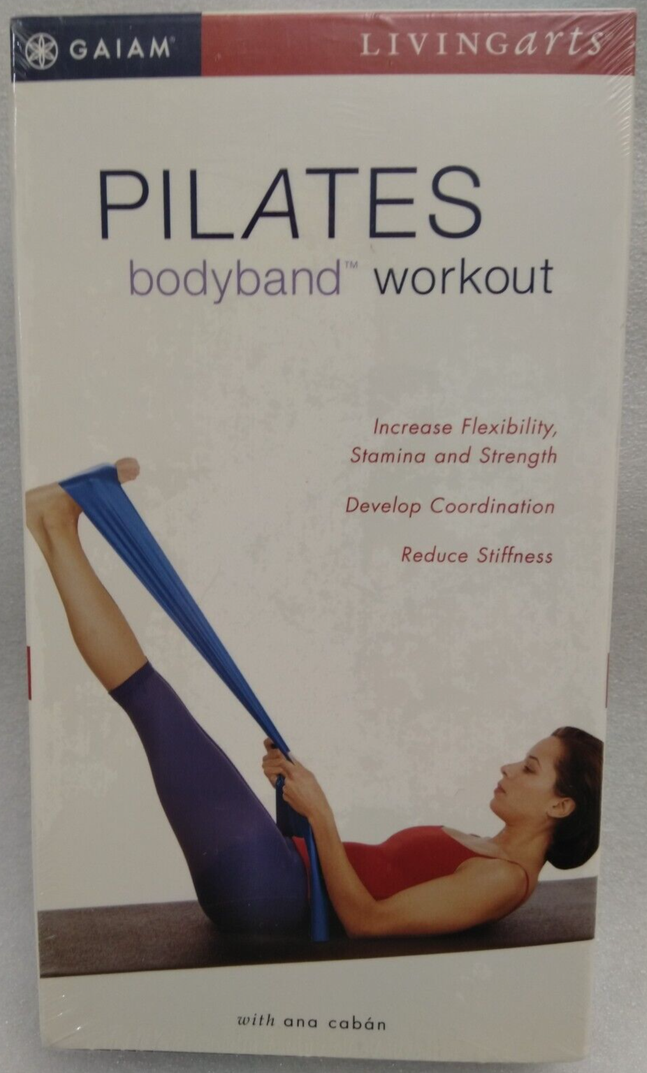 VHS Pilates Bodyband Workout With Ana Caban (VHS, 1999, GAIAM) - NEW ...