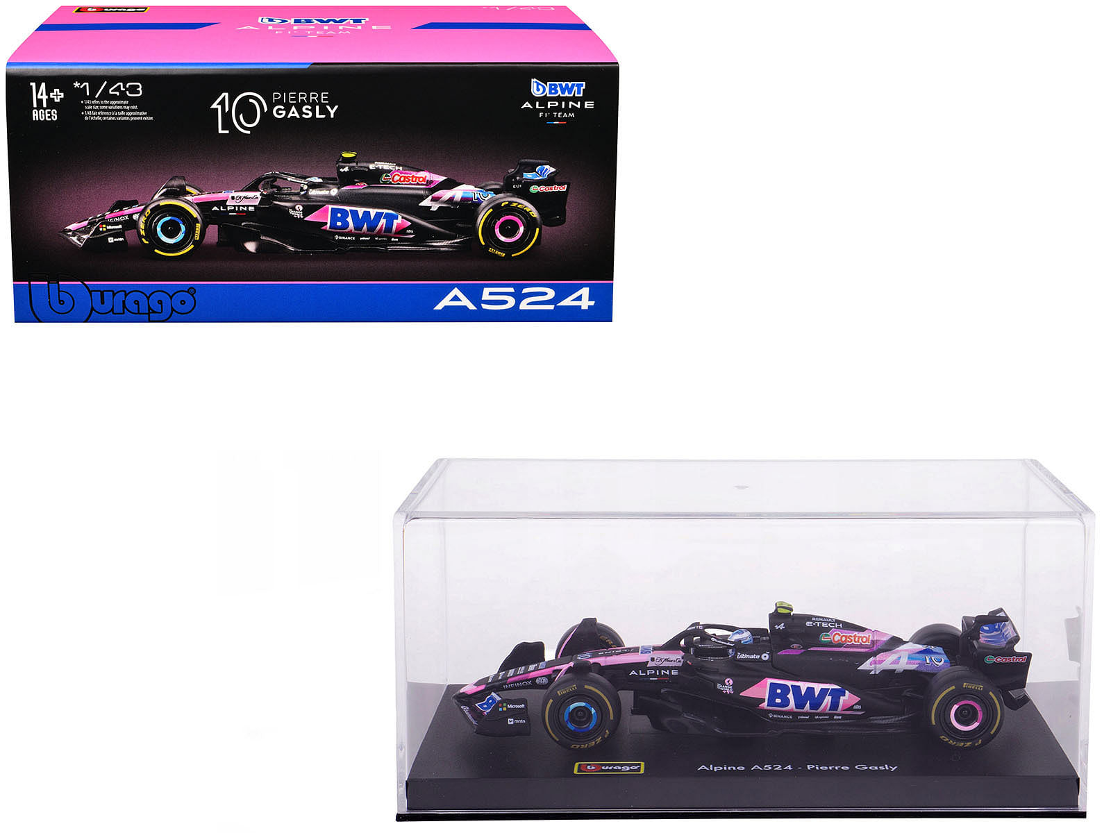 Alpine A524 #10 Pierre Gasly BWT Formula One F1 World Championship ...