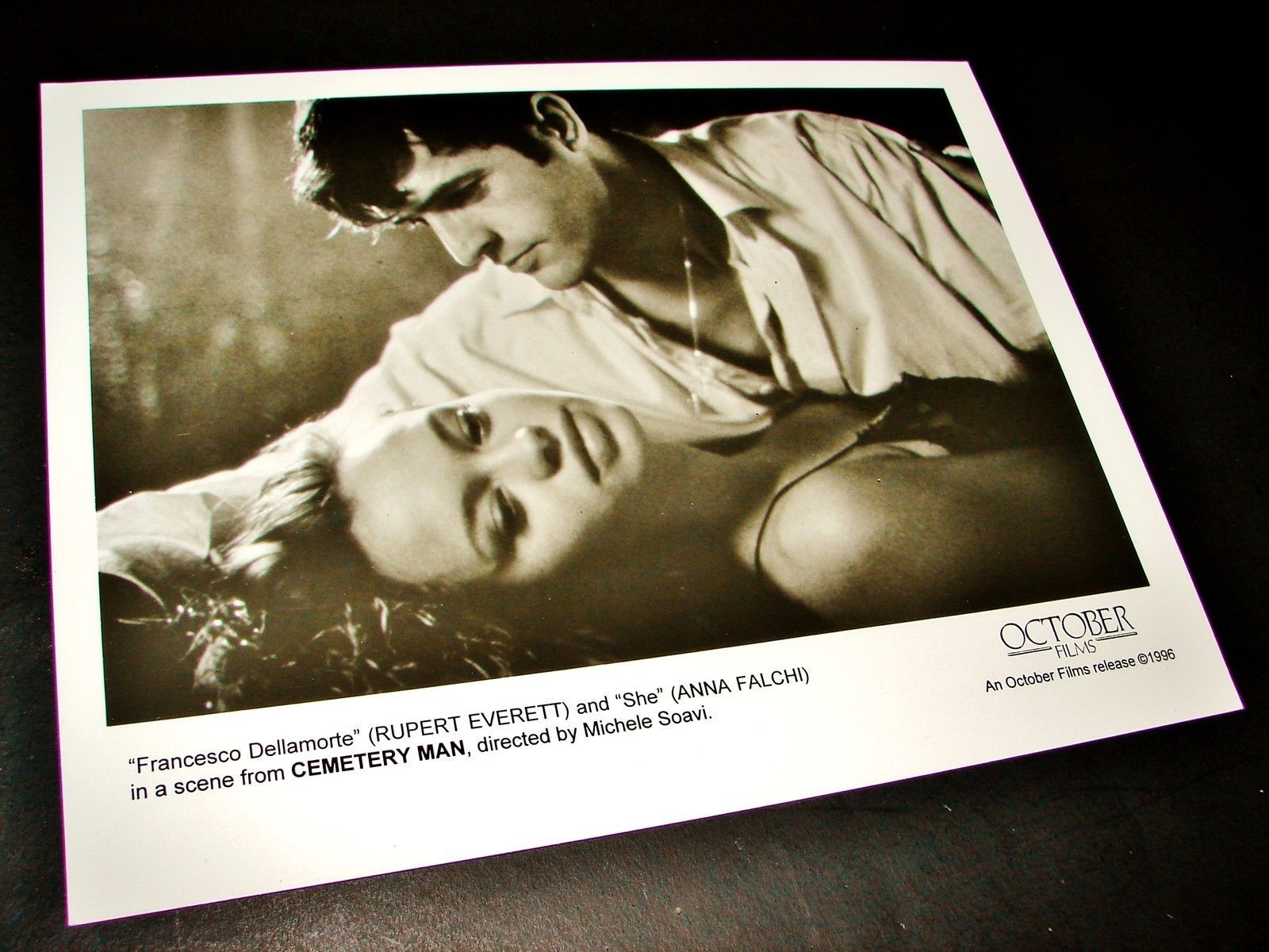 1996 Movie CEMETERY MAN Press 8x10 Photo Rupert Everett Anna Falchi ...