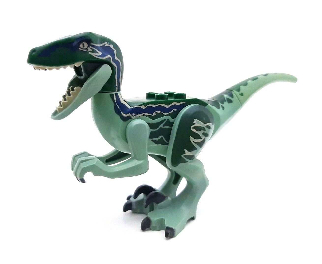 Lego ® Raptor Blue Velociraptor 75917 Dark Green Jurassic World ...