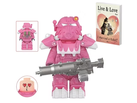 ATMToys Power Armor Pink Fallout Video Game TV Show Exclusive ...